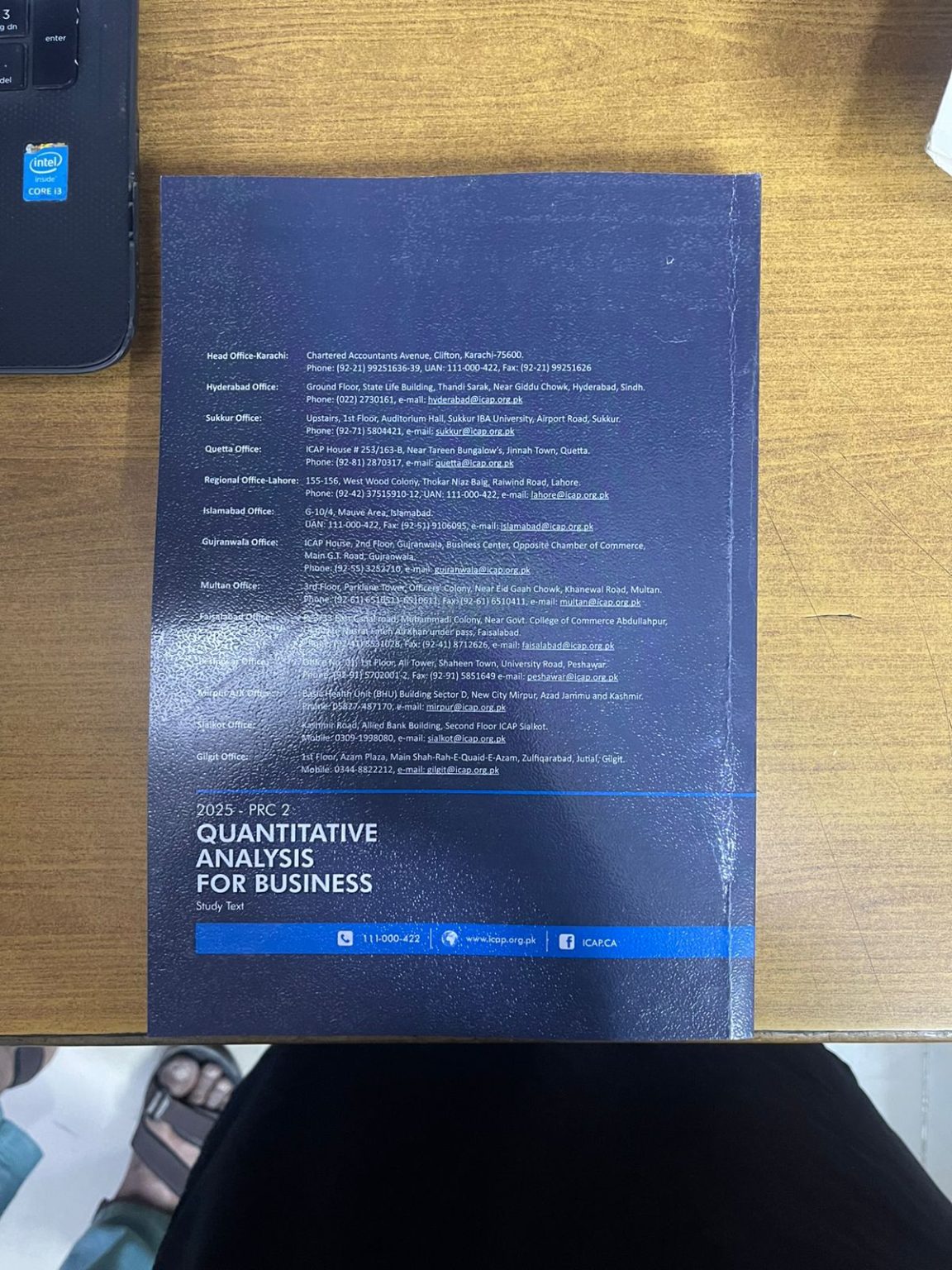 PRC-2 Quantitative Analysis for Business - Study Text - Kodwavi